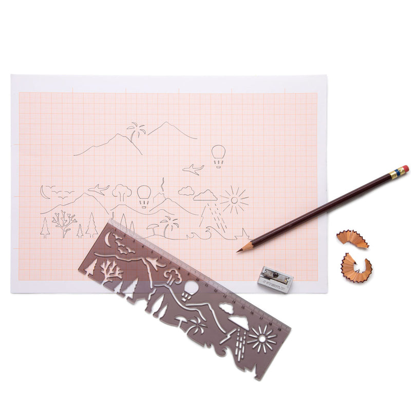 LANDSCAPE Magical stencil & ruler BY | MONKEY BUSINESS - Monkey ...