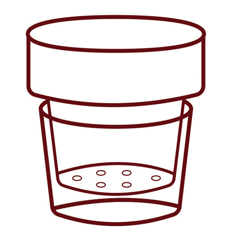 Small Plants In Tight Spaces | Slim Flower Pot - Monkey Business USA